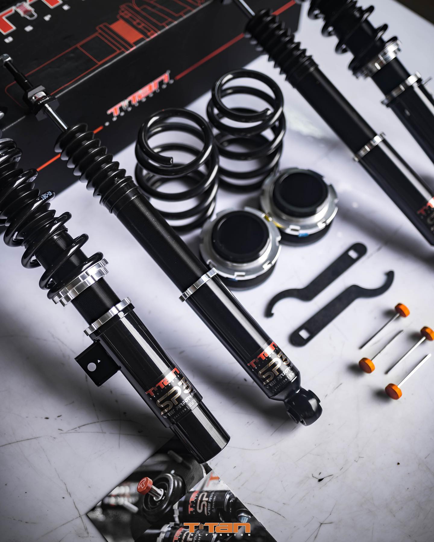 Renault Clio (4th Gen) RS 200 - TITAN SP-3 Coilover Suspension Kit ...