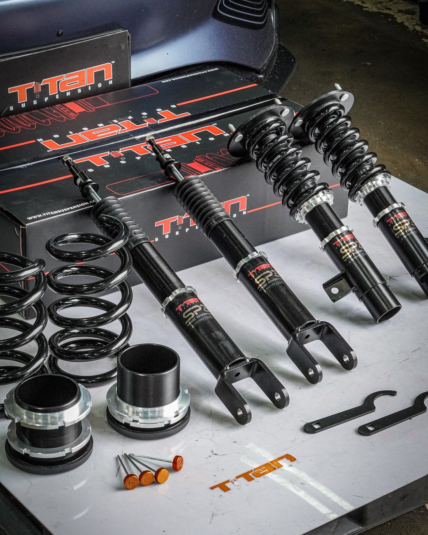BYD Seal - TITAN SP3 Suspension Kit – TITAN Suspension Australia