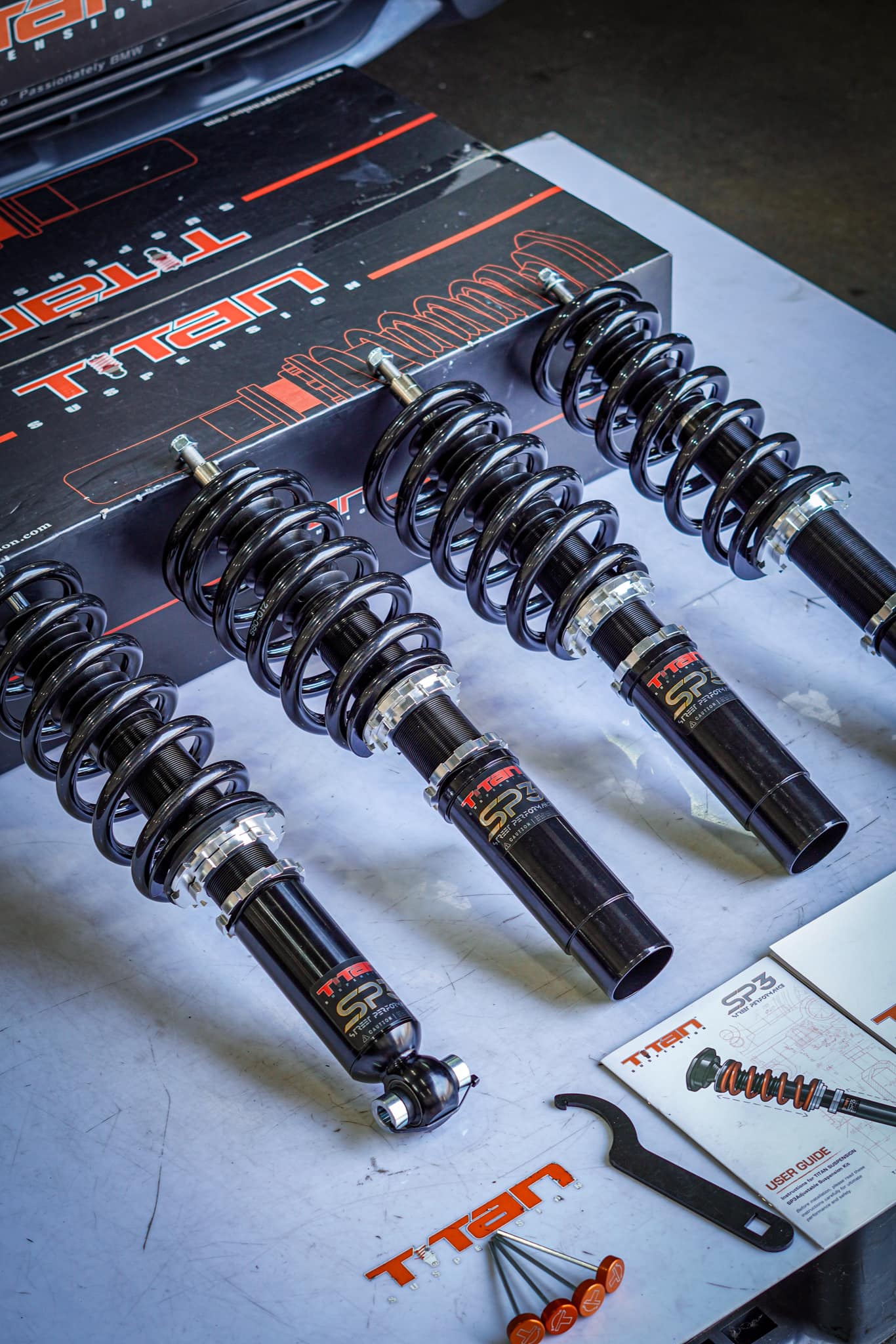 BMW X3 (G01) Coilovers - TITAN SP3 Suspension Kit – TITAN Suspension ...