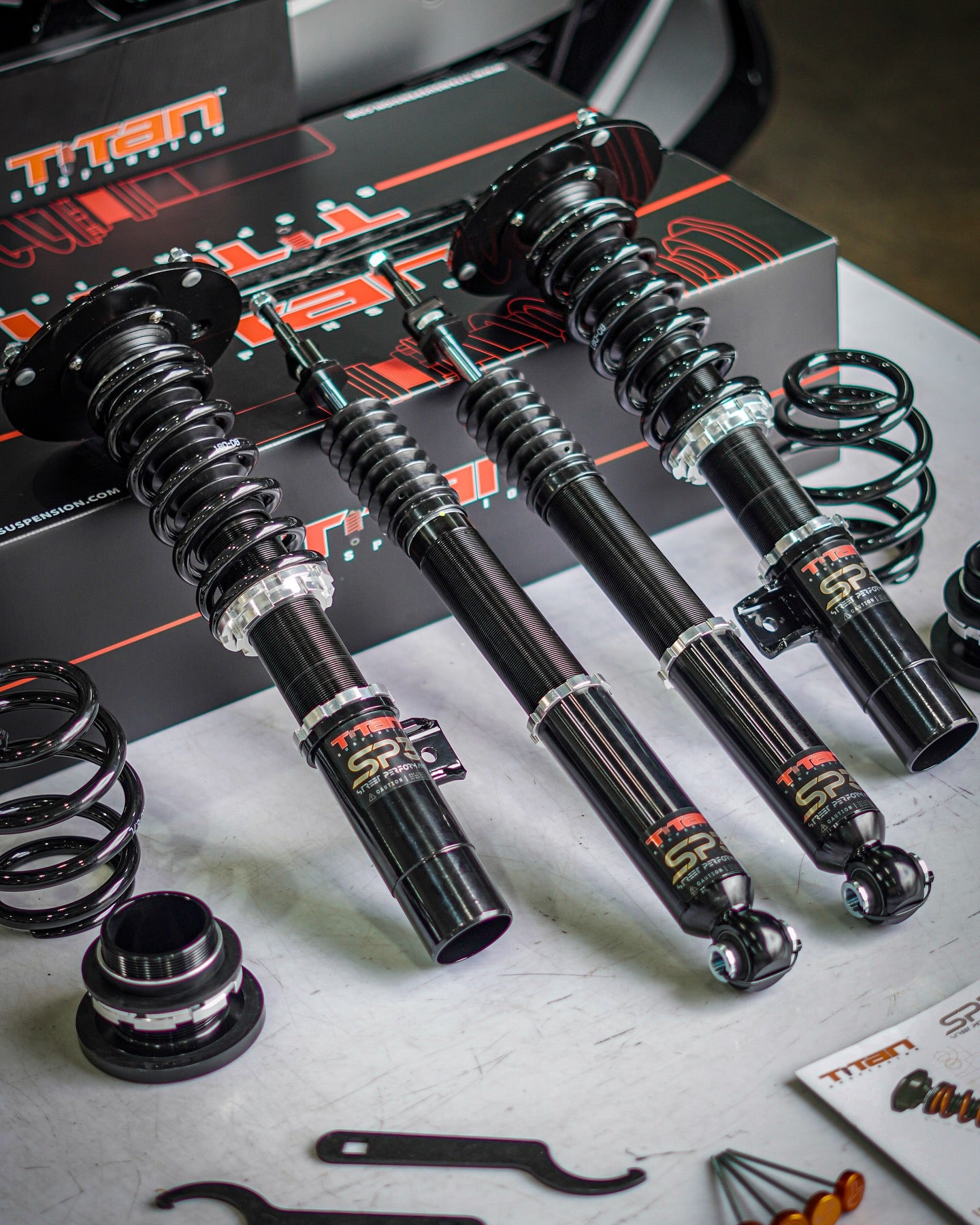 BMW 1 Series F40 Coilovers - TITAN SP3 Suspension Kit – TITAN ...