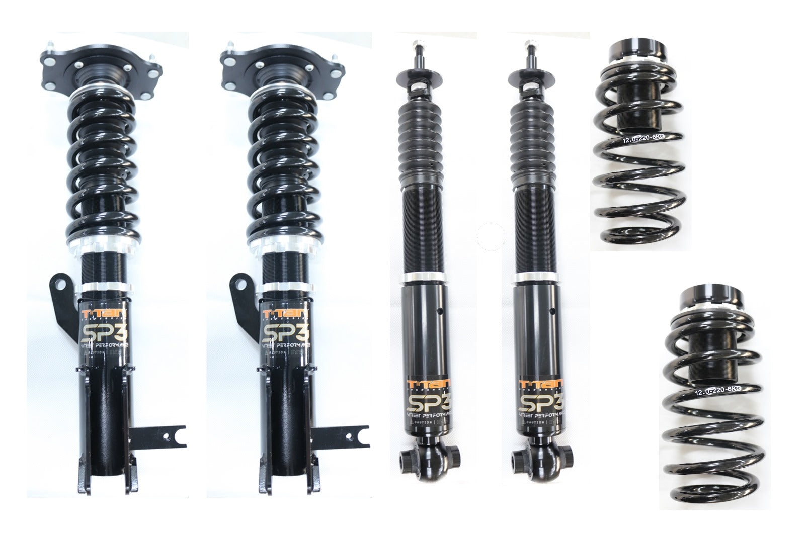 Holden Commodore ZB Coilovers - TITAN SP3 Suspension Kit – TITAN ...