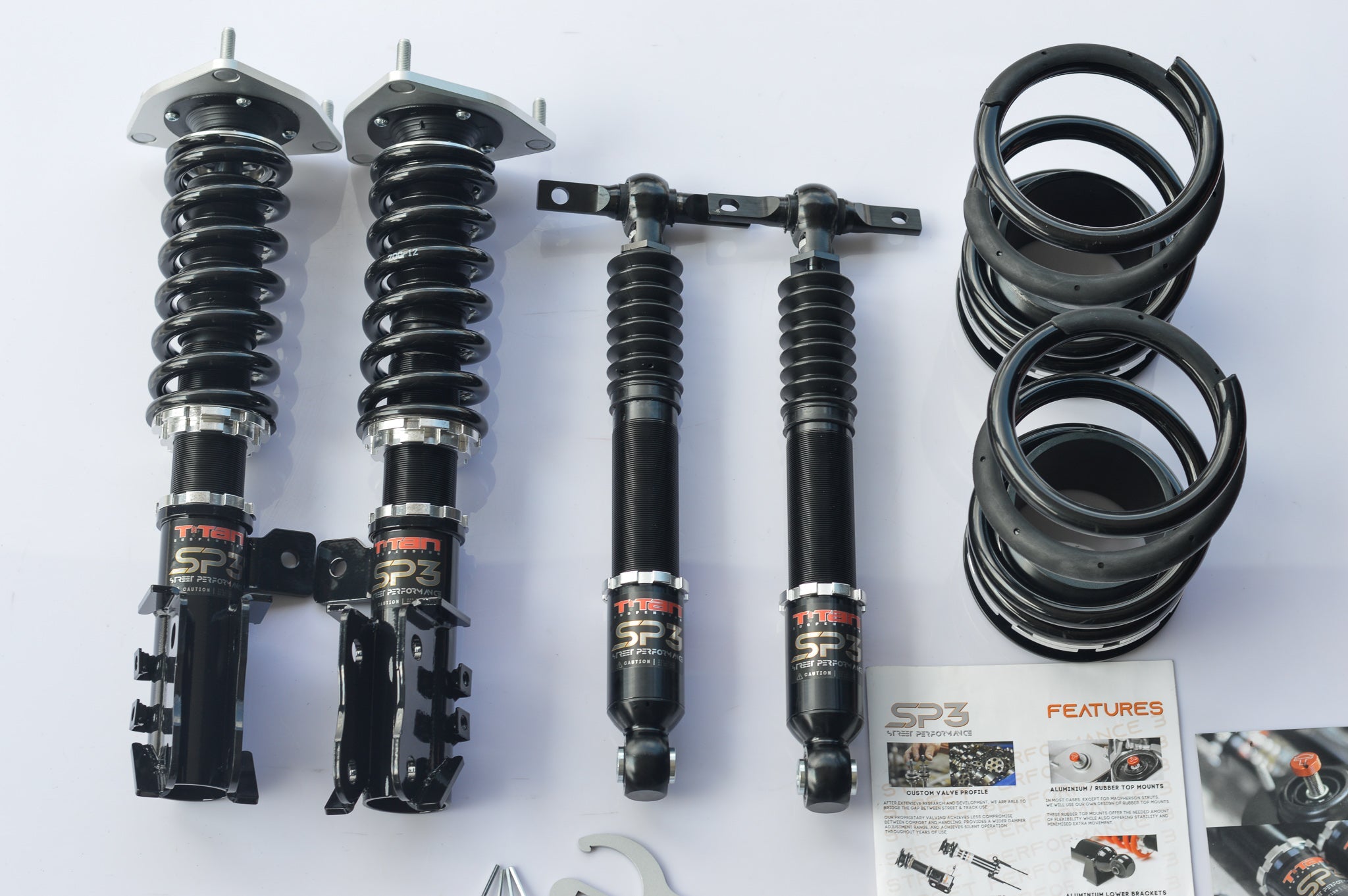 Kia Sorento Coilovers (UM) - TITAN SP3 Suspension Kit – TITAN ...