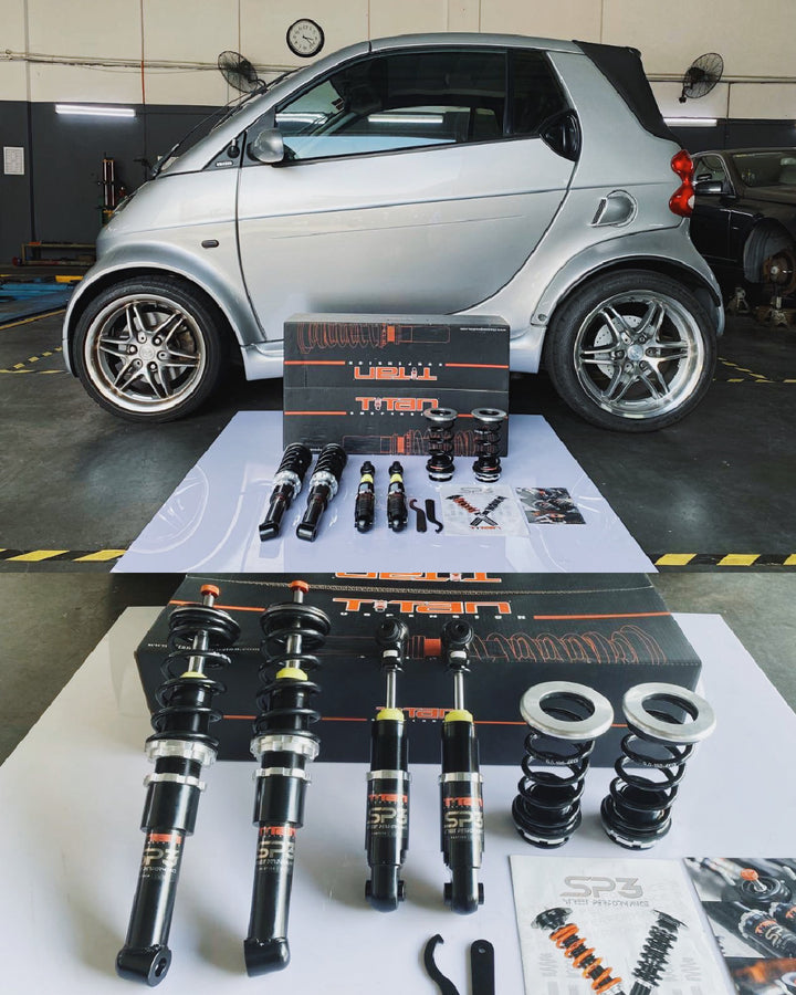 Smart ForTwo W450 TITAN SP3 Suspension Kit TITAN Suspension Australia